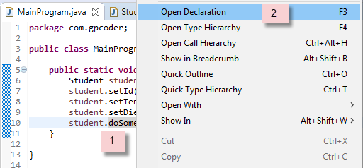 Các Thao Tác Thường Sử Dụng Trong Eclipse Gp Coder Lập Trình Java