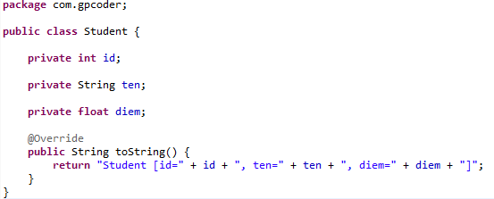 Các Thao Tác Thường Sử Dụng Trong Eclipse Gp Coder Lập Trình Java
