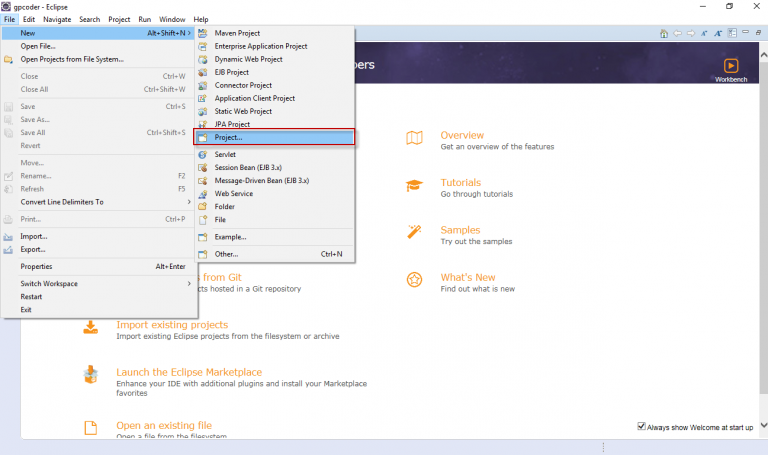 Tạo Chương Trình Java đầu Tiên Sử Dụng Eclipse Ide Gp Coder Lập Trình Java