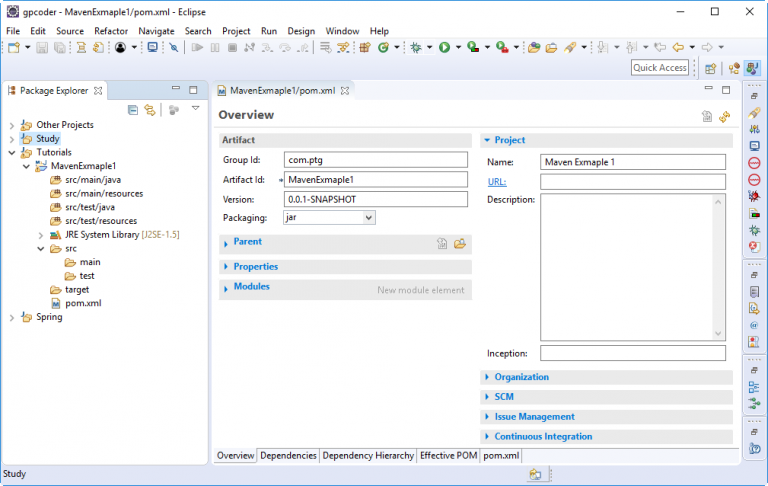 Hướng dẫn sử dụng Apache Maven với Eclipse - GP Coder (Lập trình Java)