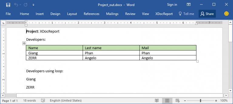 Hướng dẫn xuất dữ liệu ra file word, pdf với xDocReport - GP Coder (Lập trình Java)