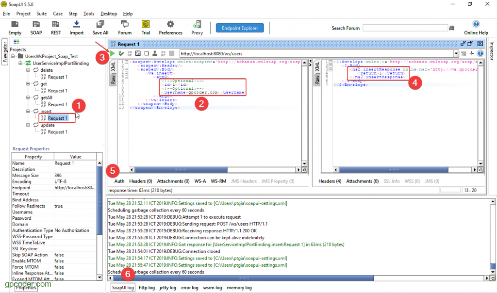 Giới Thiệu Soap Ui Và Thực Hiện Test Web Service Gp Coder Lập Trình Java