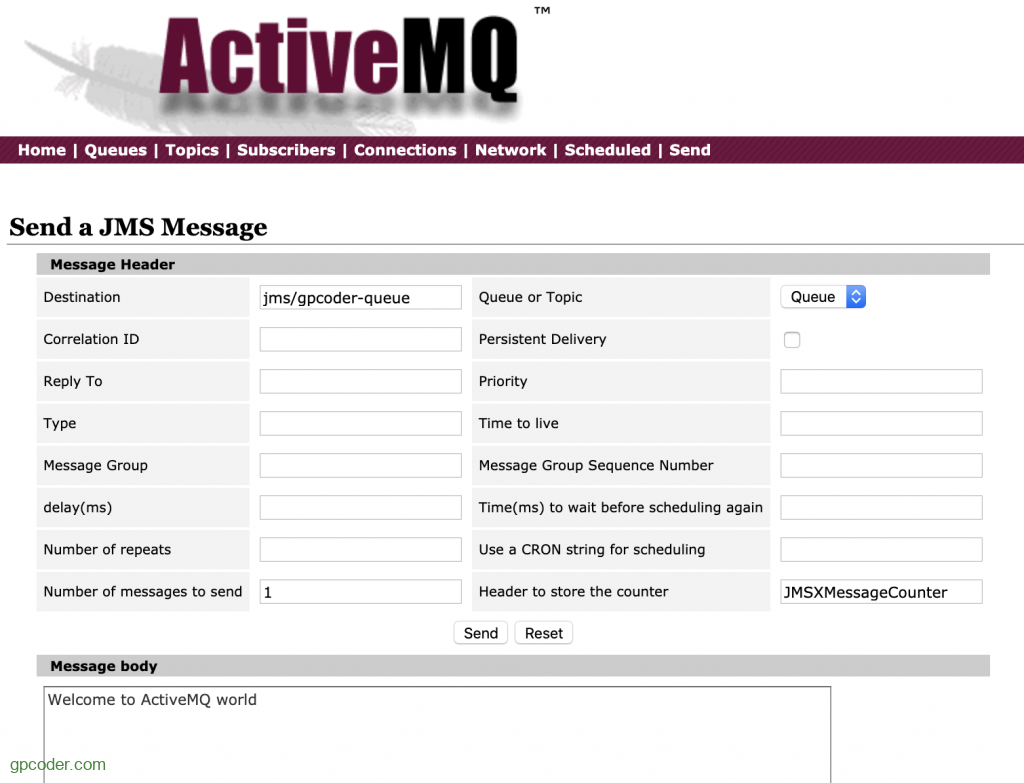 Cài đặt ActiveMQ - GP Coder (Lập trình Java)