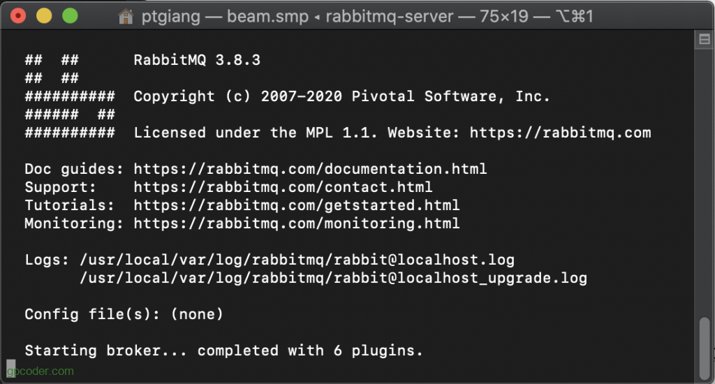 Cài đặt Rabbitmq Gp Coder Lập Trình Java
